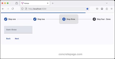 Angular Material Stepper With Progress Bar