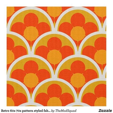 70s Patterns Fabric