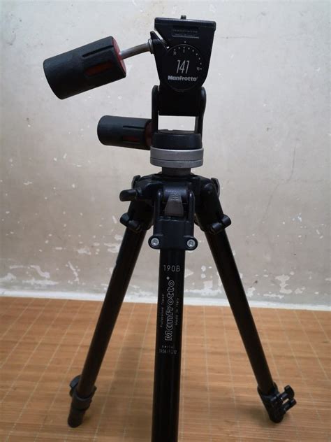 Manfrotto 190b Tripod 141 Three Ways Tripod Head Photography Photography Accessories