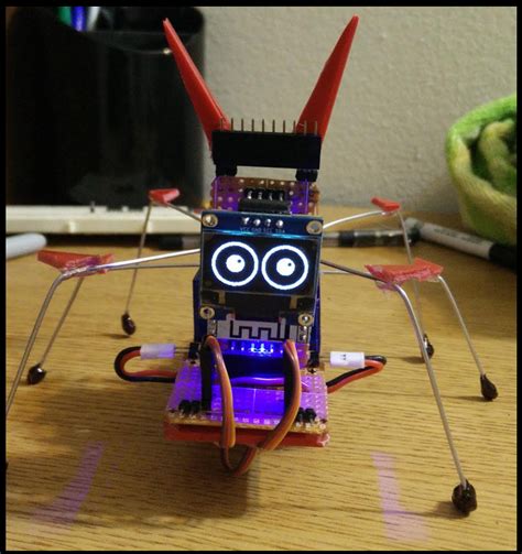Esp8266 Wifi Speech Controlled Hexapod Robot Maker Stuffs