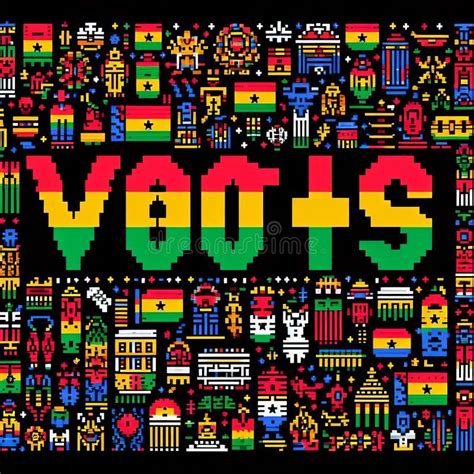 60 Ascii Pixel Art Large Ascii Art Text Saying Ghana V Stock 60 Ascii Pixel Art Large Ascii Art Text Saying Ghana V Stock