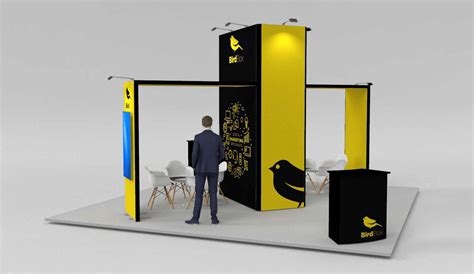 6x4m Custom Modular Island Display Starlight Exhibitions