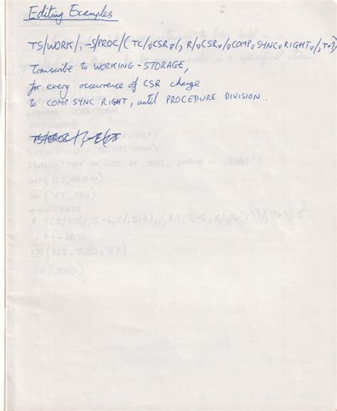 1980s Icl Tme Editor Rcomputerhistory