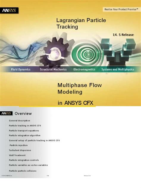 Pdf Cfx Multiphase 145 L05 Lagrangian Particle Tracking Pdf