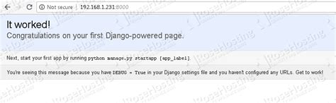 How To Install Django On Centos 7 Rosehosting