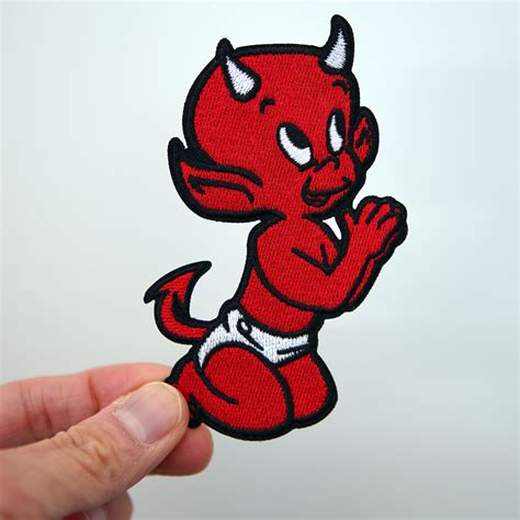 Lil Sinner Hot Stuff Patch Stuntin Goods