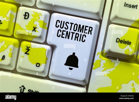 Text Caption Presenting Customer Centric Concept Meaning Process Of Looking After Customers To