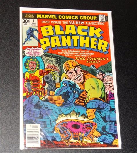 Black Panther 1 Comic Jack Kirby Art And Story 1977 Key Issue 1818769976