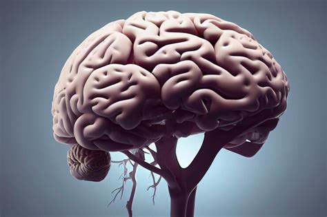 Premium Photo Anatomical Image Of Human Brain With Convolutions And