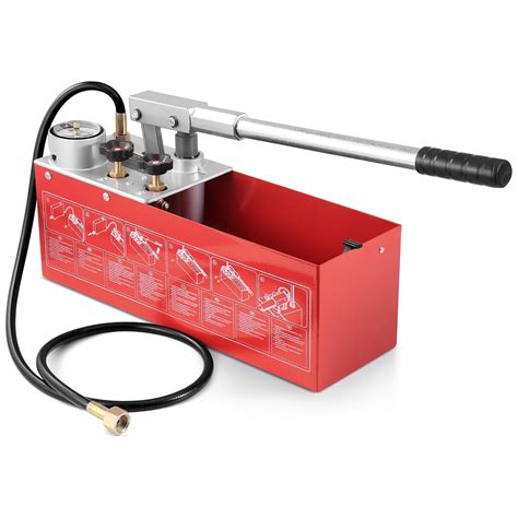 Vevor Hydrostatic Test Pump Max 25 Bar362 Psi Dual Valve Hydraulic