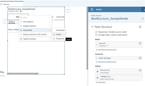 Solved How To Show Total At Bottom In A Table Of SAC An SAP Community
