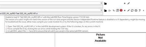 Solved Api Tester Vi Gets Broken When Using Lvlibp From Teststand Ni