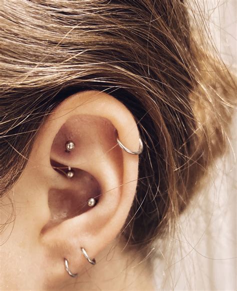 Chart Of Ear Piercings