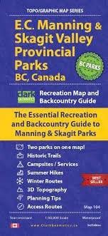 Manning Park And Skagit Valley Park Hiking Map Welcome To The