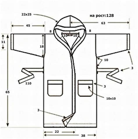Банный халат своими руками 12 выкроек и 7 фотографий
