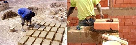 3 And 44 Shows The Types Of Adobe Bricks Used In Northern Nigeria And