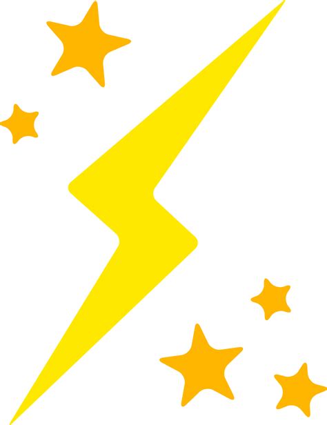 Transparent Lightning Bolt Flash Icon High Voltage Electricity Thunder