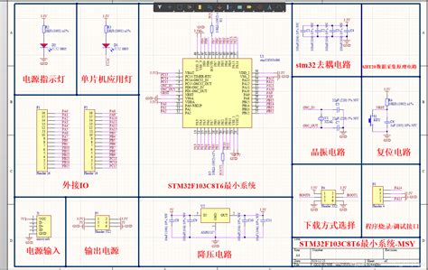 Aht温湿度检测的stm32最小系统pcbaht25 Stm32 Csdn博客