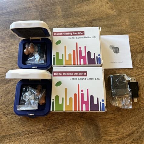 Aidion Digital Hearing Aid Amplifier 2 Sets