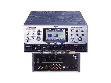 Edirol Sd90 Usb Studio Canvas E Interfaccia Audio Strumenti Musicali Net