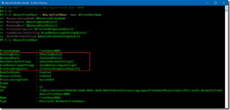 Creating An Azure Front Door Using Powershell 4sysops