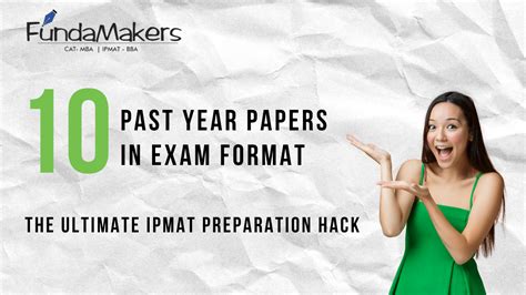 10 Past Year Papers In Exam Format The Ultimate Ipmat Preparation Hack