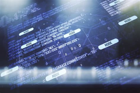 Premium Photo Abstract Virtual Coding Illustration And World Map On