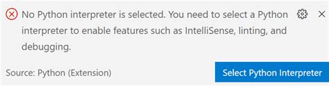Python VScode Does Not Seem To Accept Interpreter From Virtual Environment Stack Overflow