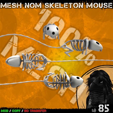 Second Life Marketplace [wo] Nom Skeleton Mouse