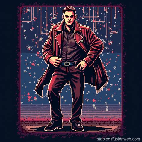 Johnny Mnemonic Stable Diffusion Online