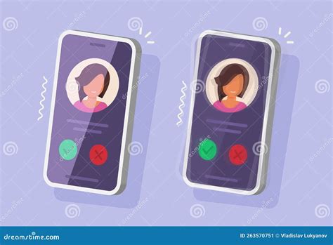 Cell Phone Ringing 3d Vector Or Calling Cellphone Smartphone Screen