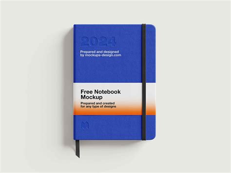 Thick Notebook Mockup