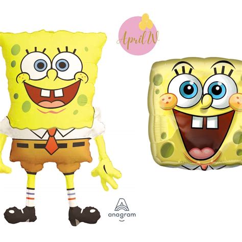 Spongebob Balloons Etsy