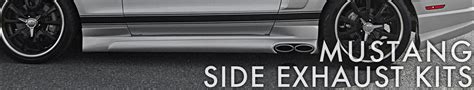 Mustang Side Exhaust Kits Mustang Side Pipes