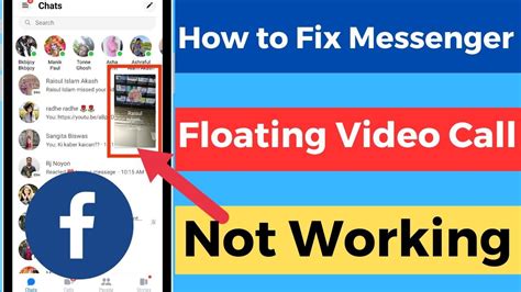 How To Fix Messenger Floating Video Call Not Working Youtube