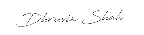 74 dhruvin shah name signature style ideas latest esignature