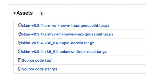 since v0 10 0 no asset is released in github releases · issue 493