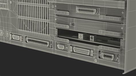 Vintage Computer Workstation Terminal 3d Model 39 Max 3ds Blend