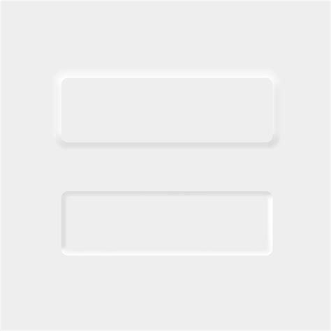 Neumorphism Style UI UX User Interface Button Vector Illustration Vector Art At Vecteezy