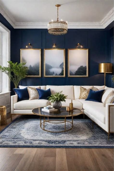 16 Stunning Navy And Grey Living Room Ideas That Wow Budget Home Haven