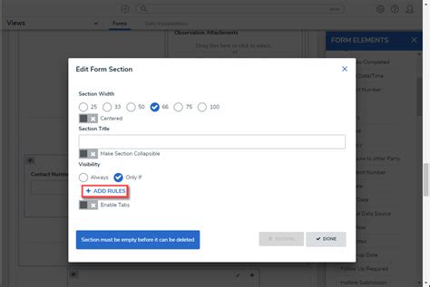 Confidential Submissions Visibility Rules