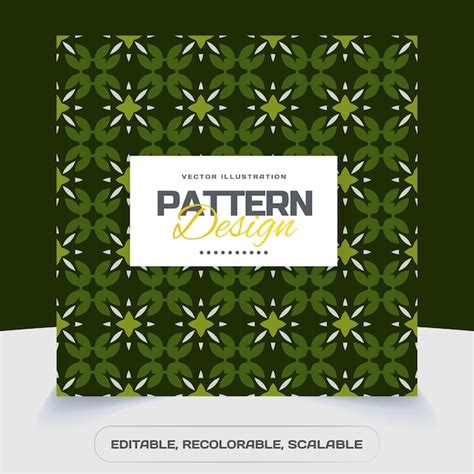 Pattern Background Premium Vector