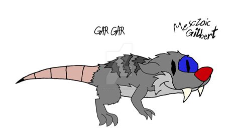 Gar Gar The Mesozoic Gilbert Dinosaur Caillou By Conehatonceler On
