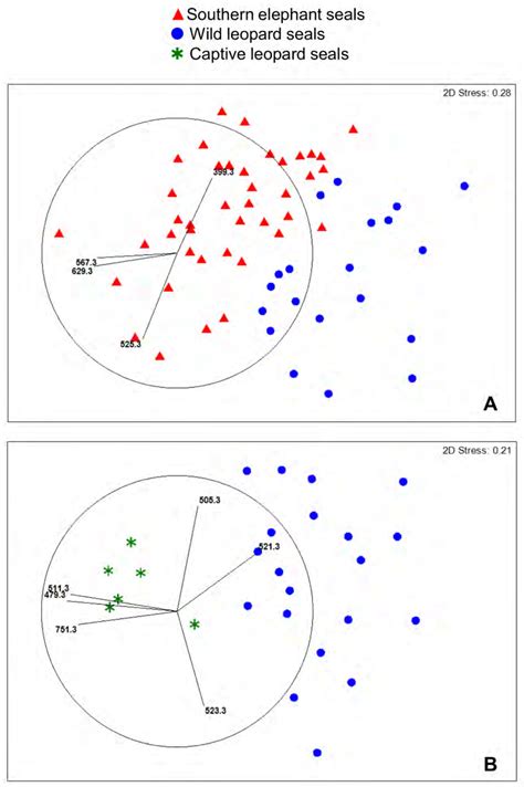 1 Similarity Of The Gut Microbiota Of Seal Host Species Groups Nmds