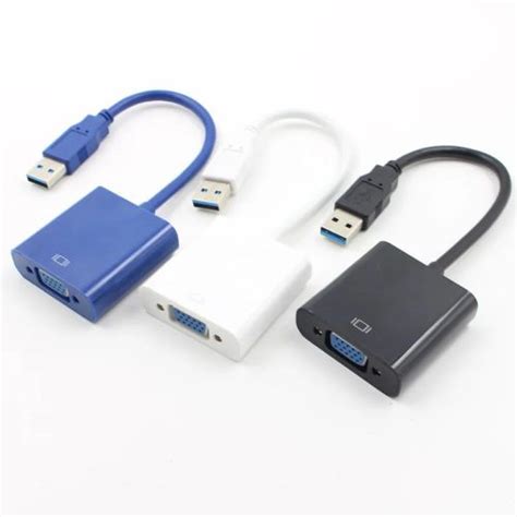 TINYTECH USB V3 0 TO VGA FULL HD 1080P BLUE HD Computers Kedai Komputer Kemaman