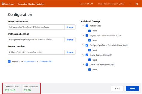 Installing Syncfusion ® Word Web Installer Syncfusion
