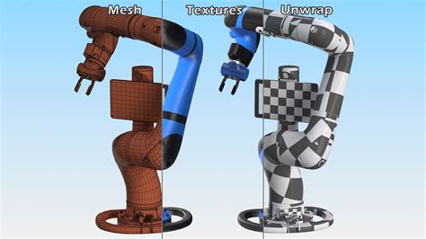 Collaborative Robot 3d Model 59 3ds Blend C4d Fbx Max Ma Lxo Obj Free3d
