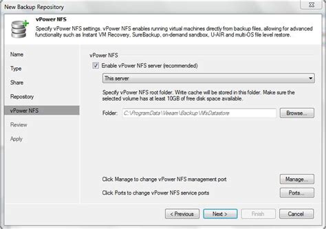Creating Backup Repository In Veeam Backup Replication