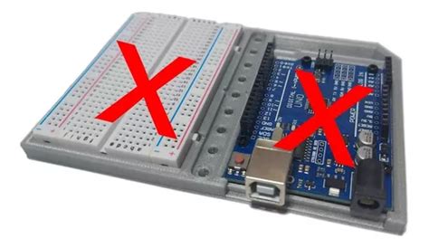 case impressão 3d p arduino uno r3 and protoboard 400 furos