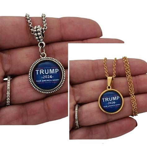 Trump Necklace Etsy